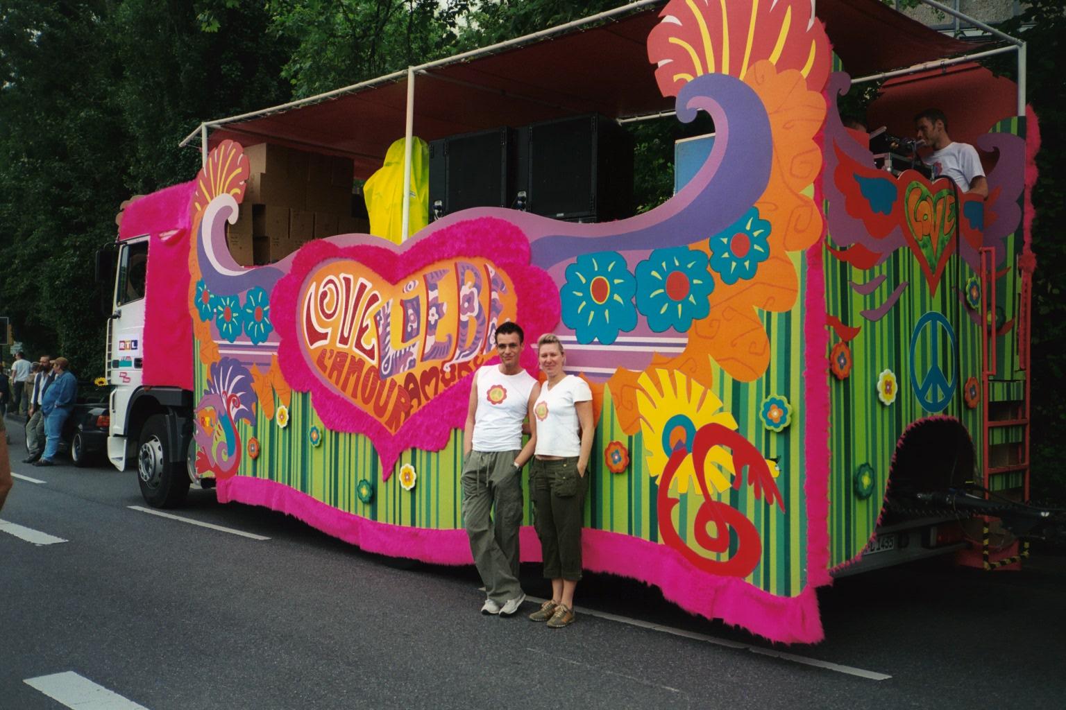 Mario Walz – CSD-Wagen für RTL